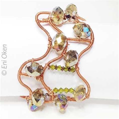 Wavy Bracelet Pdf Tutorial Etsy