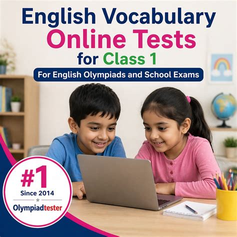 English Vocabulary Online Tests For Class 1 Olympiad And School Exams