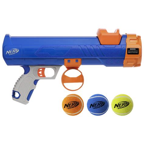 Nerf 12 Blaster And Squeak Tennis Balls 3pk Petstock
