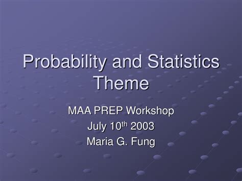 Ppt Probability And Statistics Theme Powerpoint Presentation Free