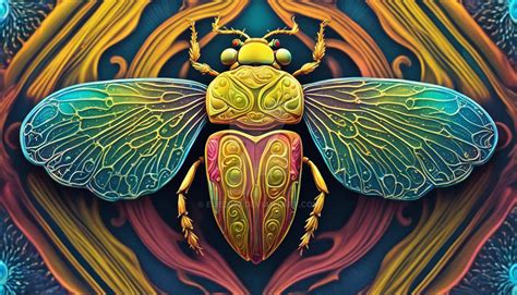 A Crystal Lace Beetle By Elie2027 On Deviantart