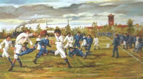 History Of Rugby The First Rugby Matches Played In France