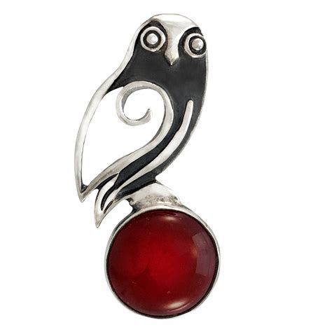 Open Owl Pin Sue B Designs