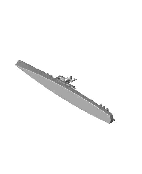 1250 Scale Uss Dealey Classstl 3d Model By Billsshapewaysmodels On