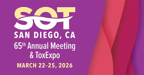 2026 Sot Annual Meeting And Toxexpo