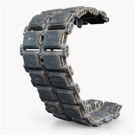 T158 Track For M1 Abrams Tank Modelo 3d Turbosquid 2023986