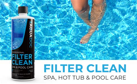 Hot Tub Filter Cleaner Soak Pool Filter Cleaner And Pool