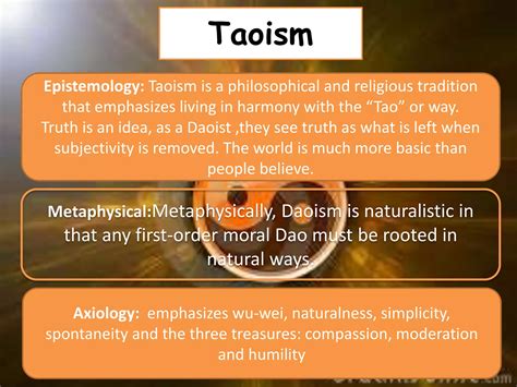 Taoism Hinduism And Islam Philosophies Pptx