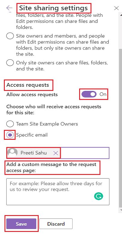 Grant User Access To Sharepoint Site Office 365 Sharepoint Site
