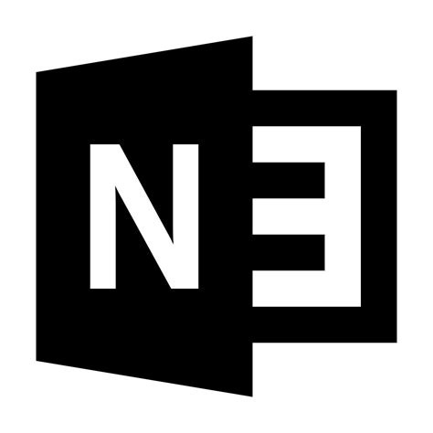 Microsoft Onenote Logo Icons Logos Symbols Free Download Png Svg