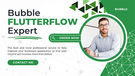 Be Your Flutterflow Bubble Developer For Your Web App Mobile App By
