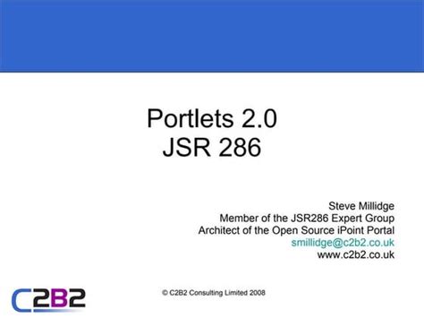 portlet bridge ppt