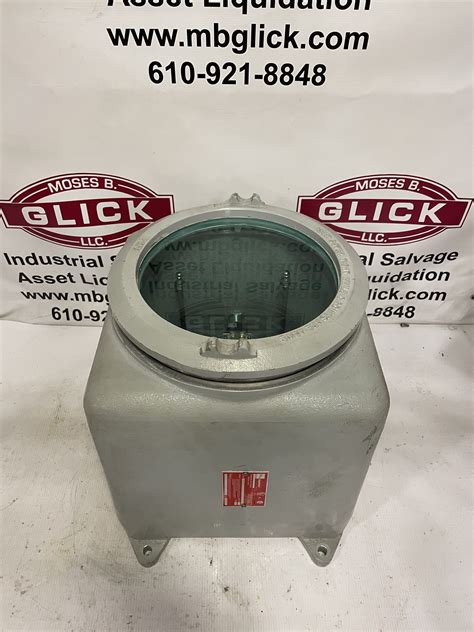 Appleton Agubsw121212a Type 4 Explosion Proof Meter Enclosurebox 12”x12”x12” Moses B Glick