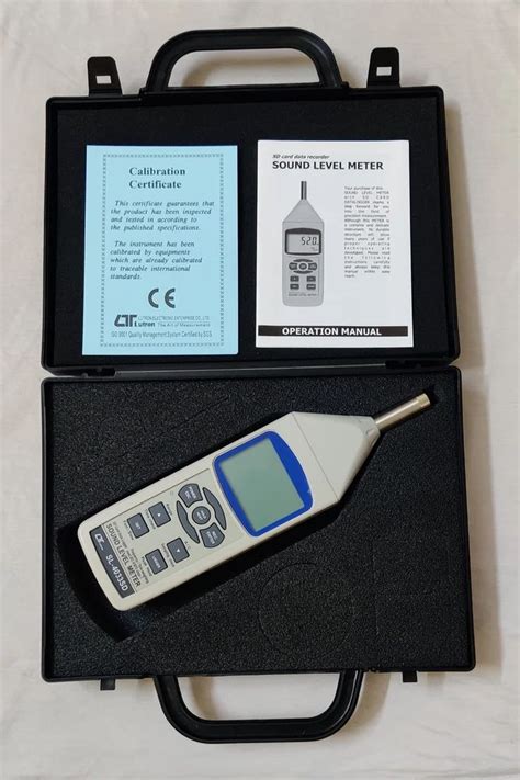 30 To 130 Db Digital Lutron Sound Level Meter Model Namenumber Sl