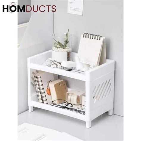 double layer desktop shelf homducts