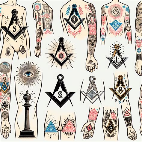Traditional Mason Tattoos