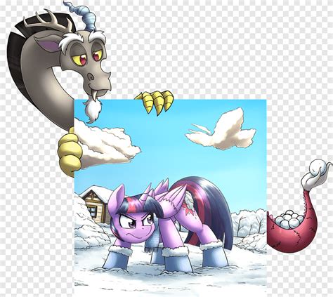 Twilight Sparkle And Discord