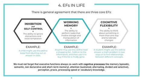 Talking About Cognition Executive Functions In Daily Living Ppt