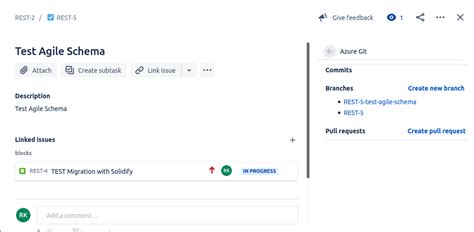Commits Pull Request And Branch Are Not Showing In Azure DevOps WI Issue Solidify Jira