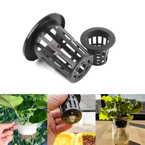 Гидропонная корзина из пластика, 10 шт | AliExpress