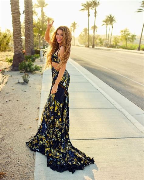 Shakira Estrenó El Maxivestido Con Aberturas Cut Out Que Puede Ser El