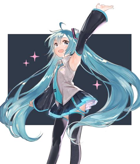 Miku Waving R Hatsune