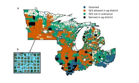 A Map Showing Regulations Pertaining To Solar Energy Systems Ses