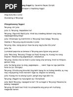 Walang Sugat Ni Severino Reyes Script Pdf