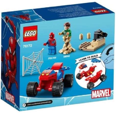Jual Lego Superheroes 76172 Spider Man And Sandman Showdown Di Seller