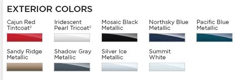 2017 Chevy Malibu Interior Colors