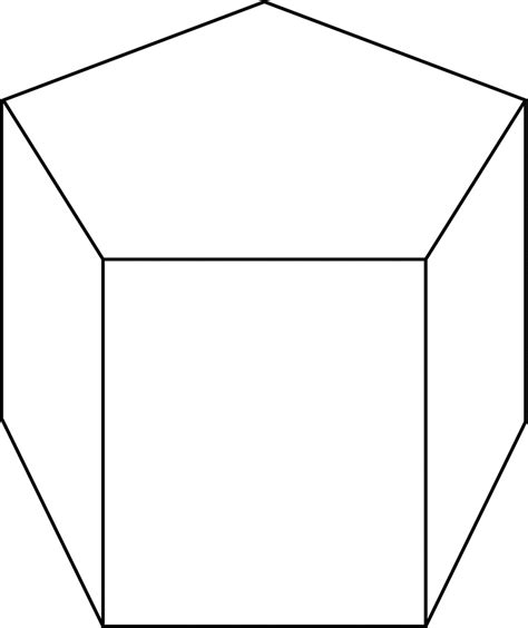 How To Draw Pentagonal Prism Perspectivenumber Moonlightchai