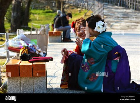 Filles Japonaises Banque De Photographies Et Dimages Haute