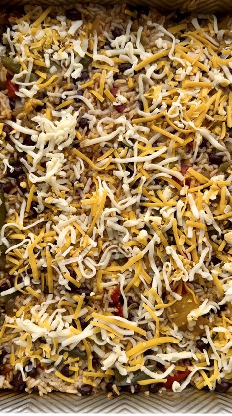 Rice And Beans Casserole Dump And Bake I Heart Vegetables