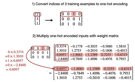 Understanding The Difference Between Embedding Layers And Linear Layers