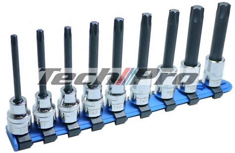 Sk 022 Torx Temper Impact Bit Socket 9 Pcs 78 Mml Tech Pro
