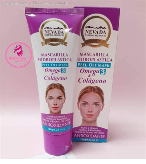 847610032959 Nevada Mask Facial Hidroplastica Omega 3 120g