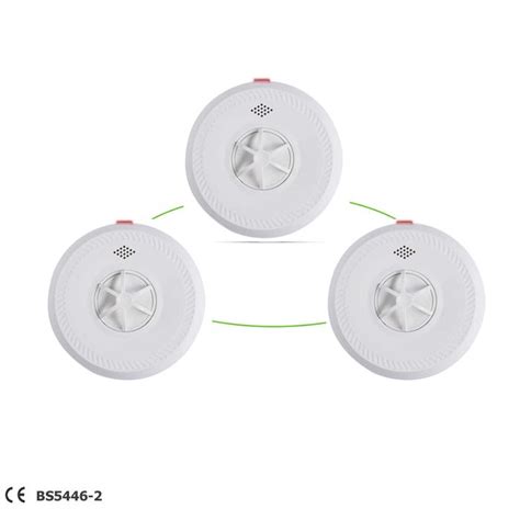 Wireless Interconnected Heat Alarm Aj 962tu4 Anka Smoke Detector
