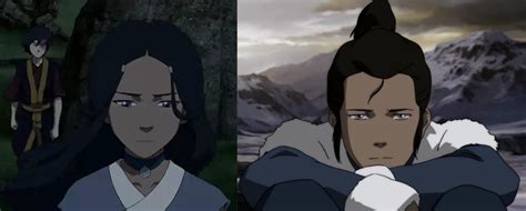 Atla And Lok Parrallel Rthelastairbender