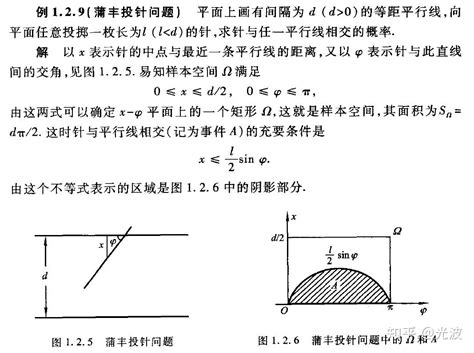 数学的魅力举例——圆周率的概率方法计算——蒲丰投针问题 知乎