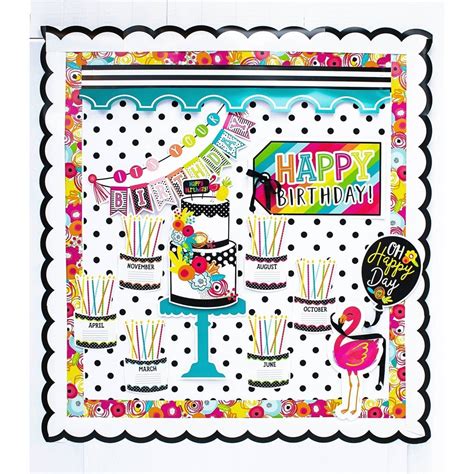 Scalloped Wavy Line Classroom Border Blackwhite Carson Dellosa 1 Ct