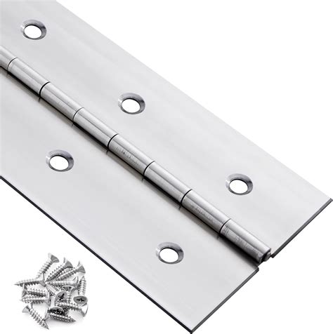 Heavy Duty Piano Hinge 36 Inch X 3 Inch Continuous Hinge 0