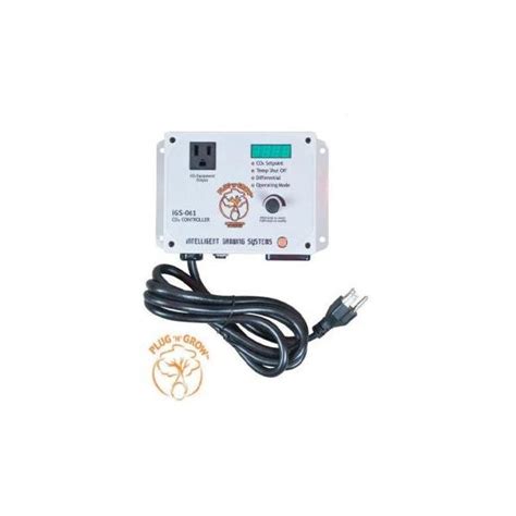 Hydroponic Supplies Igs 061 Co2 Smart Controller With High Temp Shutoff