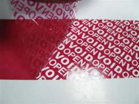 Anti Counterfeit Security Label At ₹ 25piece Industrial Labels In