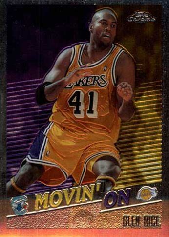 10 Career Defining Glen Rice Basketball Cards Instant Pc Beckett News