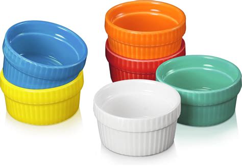 Le Tauci Sauce Cups 2 Oz Small Dipping Bowls Mini Ceramic