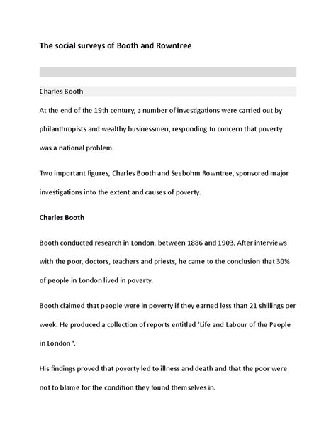 Why The Liberals Introduced Social Welfare Reforms Part 2 The Social