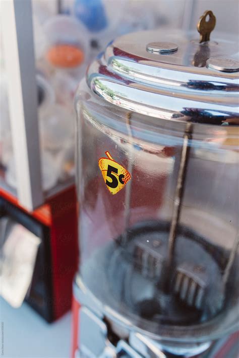 Vintage Five Cents Candy Machines By Stocksy Contributor Carey Shaw