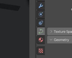 Bevel Object Data Properties Tab Missing Blender Stack Exchange