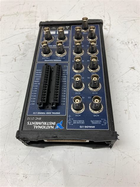 National Instruments Bnc 2110 Analog Breakout Box Electrical Supplies