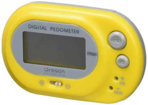 Oregon Scientific Basic Pedometer Yellow 24 G Bigamart